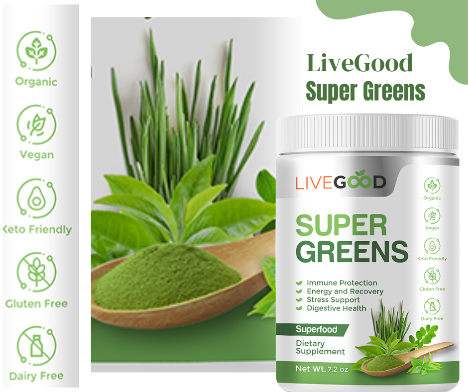 Live Good Organic Super Greens - Lovely and Good Things